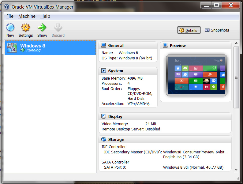 Previewing Windows 8 | MEADOR.ORG